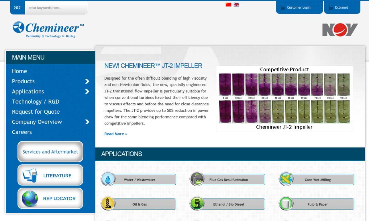 Chemineer, Inc. | Industrial Mixers